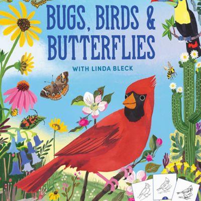 eeBoo Learn to Draw: Bugs, Birds & Butterflies