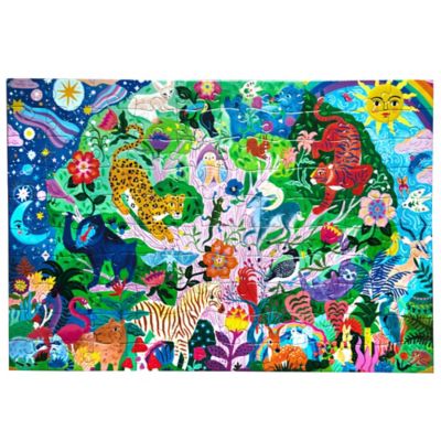 eeBoo 100 pc. Puzzle: Tree of Wildlife