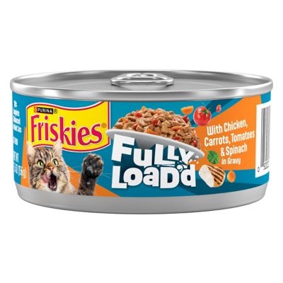 Purina Fully Load'd Wet Food for Cats With Salmon, Wild Rice, Carrots ...