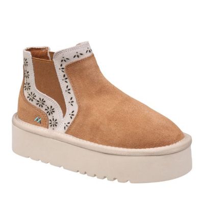 LAMO Antoinette Youth Platform Boot, 11,Chestnut at Tractor Supply Co