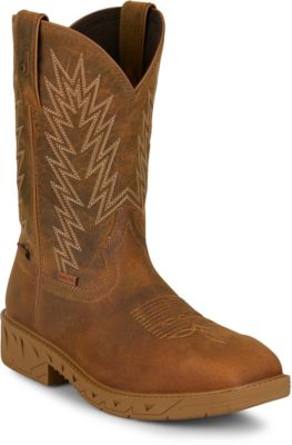 Justin Men's Steel Toe Prodigy Work Boots, 9 D,Blinder Brown at Tractor ...