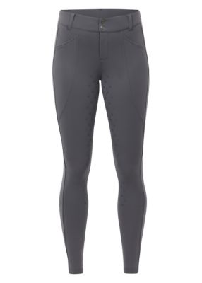 Kerrits Women's Free Motion Coolcore Full Seat Breech, 1X,Carbon at ...