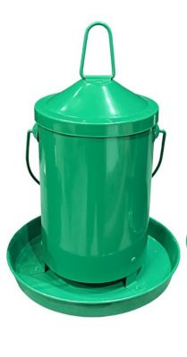 Zylina Powder Coated Metal Feeder 13 lb., Green