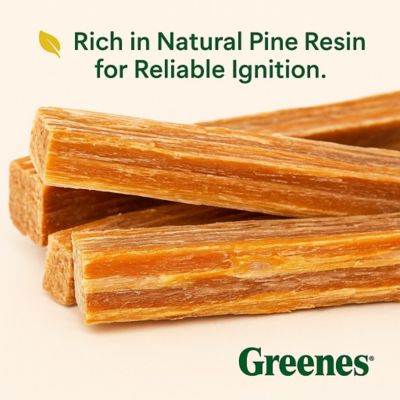 Greenes Fence Fatwood - 50 lb. Box 100% Natural Pine Resin Fire Starter