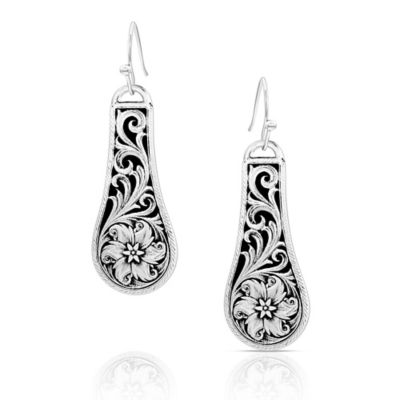 Montana Silversmiths Desert Marigold Floral Earrings at Tractor Supply Co
