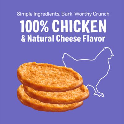 Three Dog Bakery Bark'n Crunch Chicken Chips, Cheese 3.8 oz. at Tractor ...