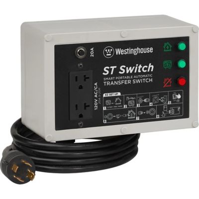 Westinghouse 120V 20A Portable Automatic Transfer Switch with Smart Technology at Tractor Supply Co