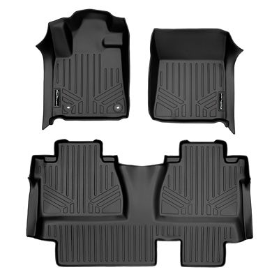 SMARTLINER 2 Rows Custom Fit Floor Liners Compatible with 2012 Ram 2500 ...