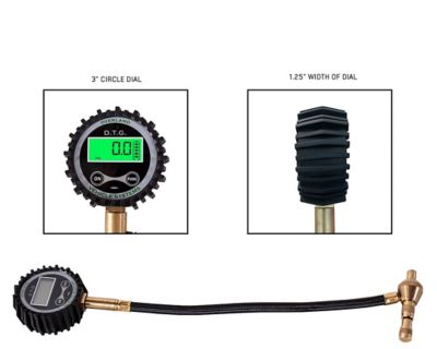 Overland Vehicle Systems Tire Deflator 0-150 PSI, 12020001