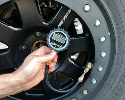 Overland Vehicle Systems Tire Deflator 0-150 PSI, 12020001