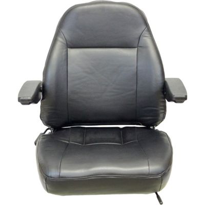 Uni Pro 441 Seat Top Assembly, With Armrests, Black Vinyl
