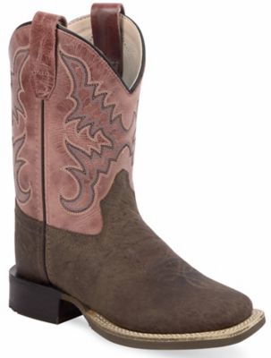 Old West Kids Cowboy & Western Boot, 6,Pink at Tractor Supply Co