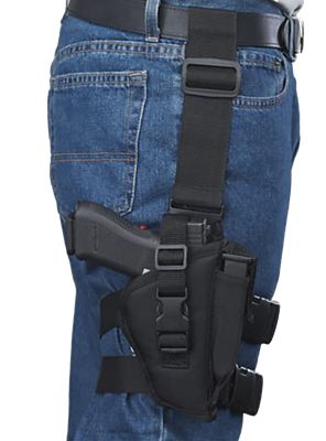 Bulldog Tactical Leg Holster for Large Semi-Autos, 3.50-5 in. Barrel ...