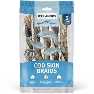 Icelandic+ Cod Skin Braids: 5 pk., 4.1 oz.,5 ct. at Tractor Supply Co