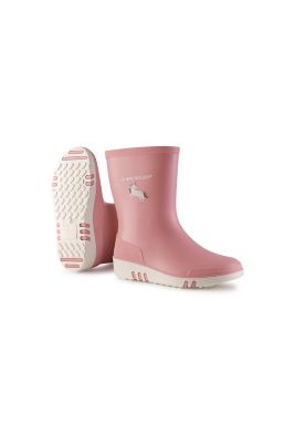 Dunlop Mini, Waterproof Rain Boots, Flexible & Durable, 11,Light Pink ...