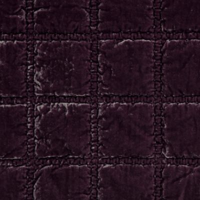 HiEnd Accents Stella Faux Silk Double Box Stitch Quilt Set, 3PC