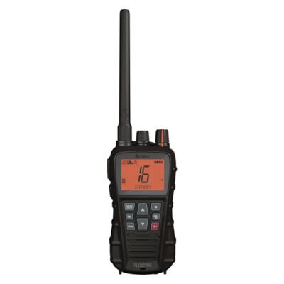 Cobra BlueBound 350 - Selectable 6 W Floating Handheld VHF Marine Radio ...