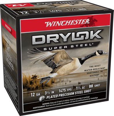 Winchester Ammo 12-Gauge Drylok Super Steel High Velocity BB-Shot ...
