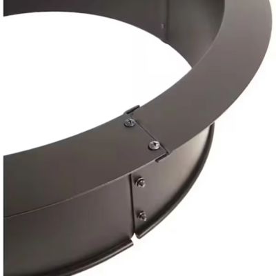 Red Mountain Valley 33.5 in. Steel Outdoor Wood Burning Fire Pit Ring
