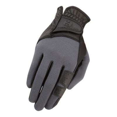 Heritage Cross-Country Glove, 11,Black/Grey at Tractor Supply Co