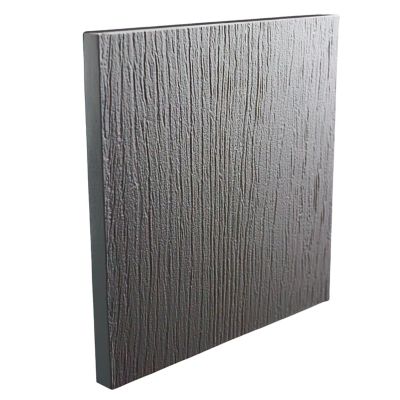 Vycom Timberline 48 x 96 x 0.25in. Grey Wood Grain HDPE Sheet at ...