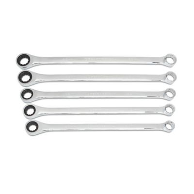 GEARWRENCH 17 pc. 72T 12 pt. XL GearBox Double Box Ratcheting Metric ...