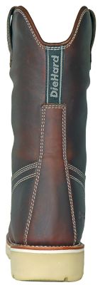 DieHard Raptor 11 in. Waterproof Composite Toe Wellington Work Boot Moc ...