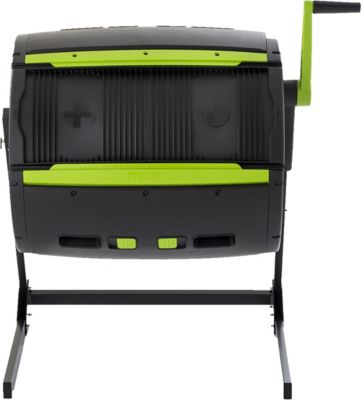 Maze Two Stage 65 Gallon Compost Tumbler with Easy Turn Kit