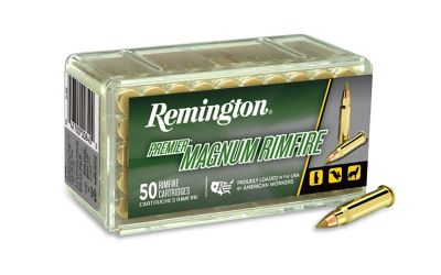 Remington Magnum Rimfire .17 HMR 17-Grain Jacketed Hollow Point Rimfire ...
