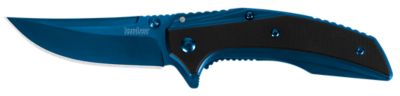 Kershaw 3 in. Outright Trailing Point Folding Knife with Pocket Clip ...