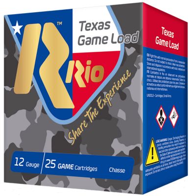Rio Ammunition 12-Gauge Texas Game Load High Velocity 8-Shot Shotgun ...