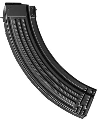 KCI USA INC 40 Round 7.62x39mm Magazine for AK-47/AKM, Black, Steel at ...
