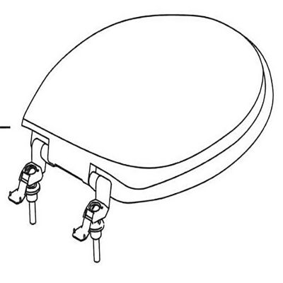 Thetford Aqua Magic Style Plus Toilet Seat, Closed Front, Elongated ...