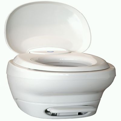Thetford Aqua-Magic VI Low Profile Toilet, with Round SloClose Seat ...
