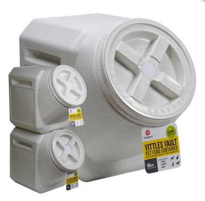 Gamma2 Vittles Vault Stackable Pet Food Storage Container, 60 lb. at ...