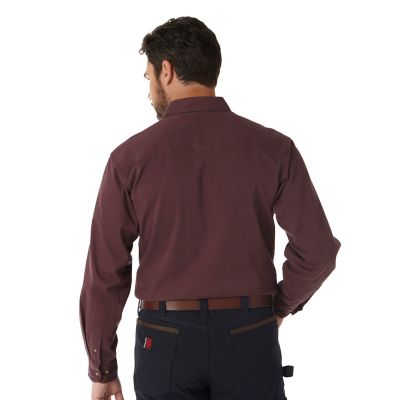 Wrangler Riggs Workwear Long Sleeve Twill Work Shirt at Tractor Supply Co.
