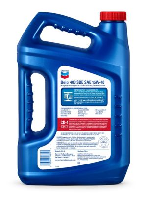 Chevron 1 gal. SAE 15W-40 Delo 400 SDE Heavy-Duty Diesel Engine Oil at ...